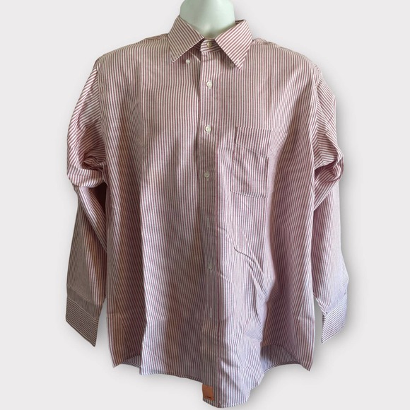 Stafford | Shirts | Vintage Stafford Striped Mens Button Down Shirt | Poshmark